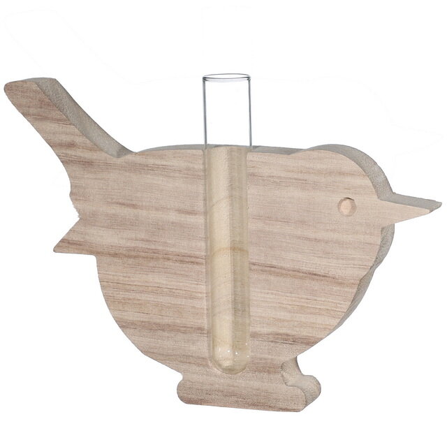 Декоративная колба для цветов Птичка 18*14 см, Ideas4Seasons, 29639