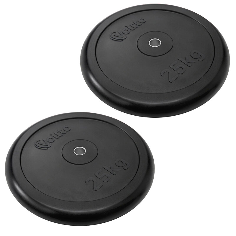 Набор дисков обрезиненных Voitto V-307 25 кг (2 шт), d 26