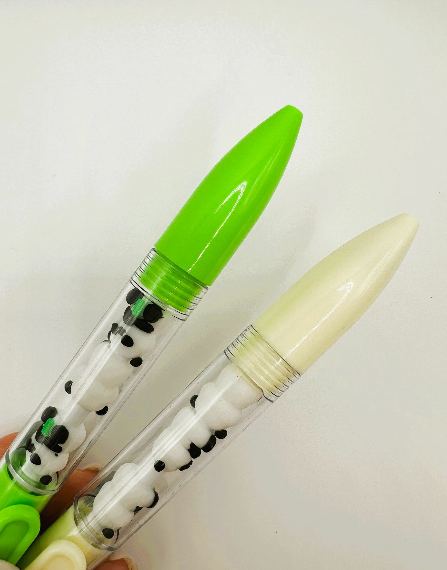 Ручка гелевая автомат " Панда " синяя (2 шт)