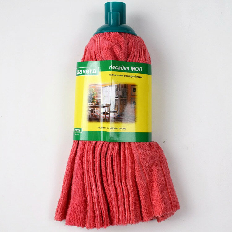 Насадка д/швабры МОП лента цельная микрофибра 50*80см