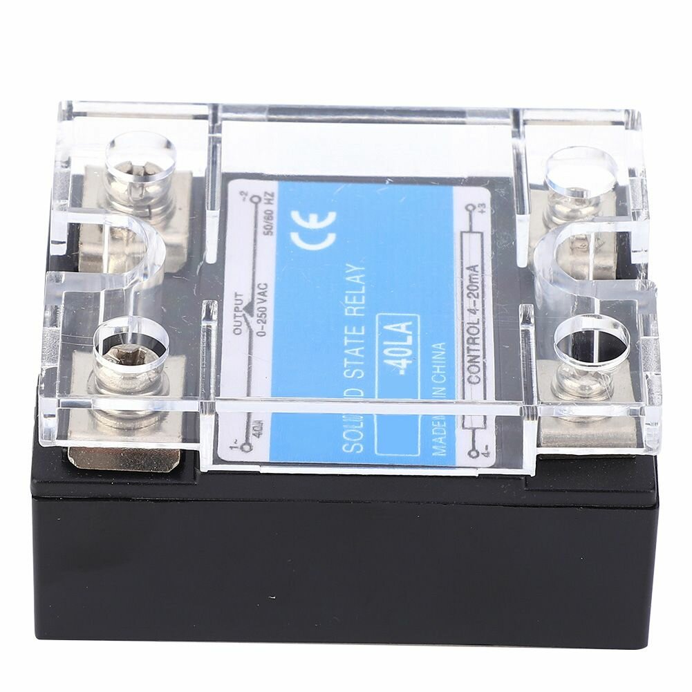 Тип управления 4 20мА регулятора напряжения тока 0-250мА однофазного твердотельного реле 4-20мА