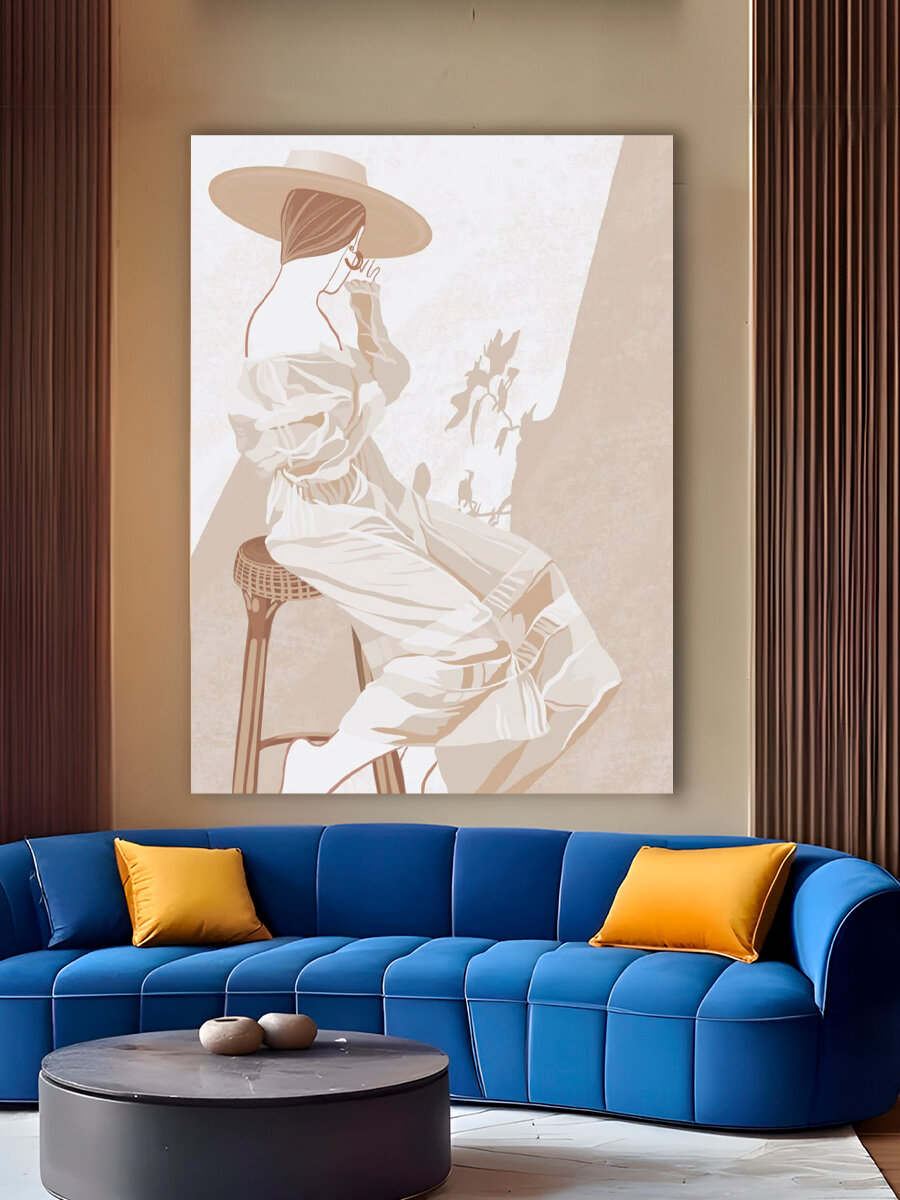 Картина на стену для интерьера от бренда Pechat Vip из категории Вдохновение 50х70 см.