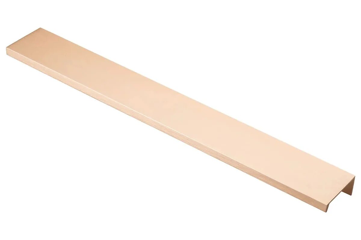 GTV алюминиевая ручка UA-HEXI-160-18 160/190 мм брашированное золото для кухонь и шкафов