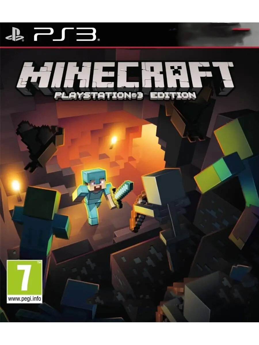 Видеоигра Minecraft Версия на диске. Русский язык PS3