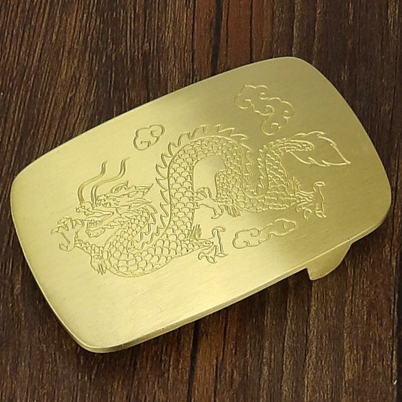 Пряжка для ремня 40 мм латунь ременная латунная с летающий дракон бляха солдатская ссср из латуни