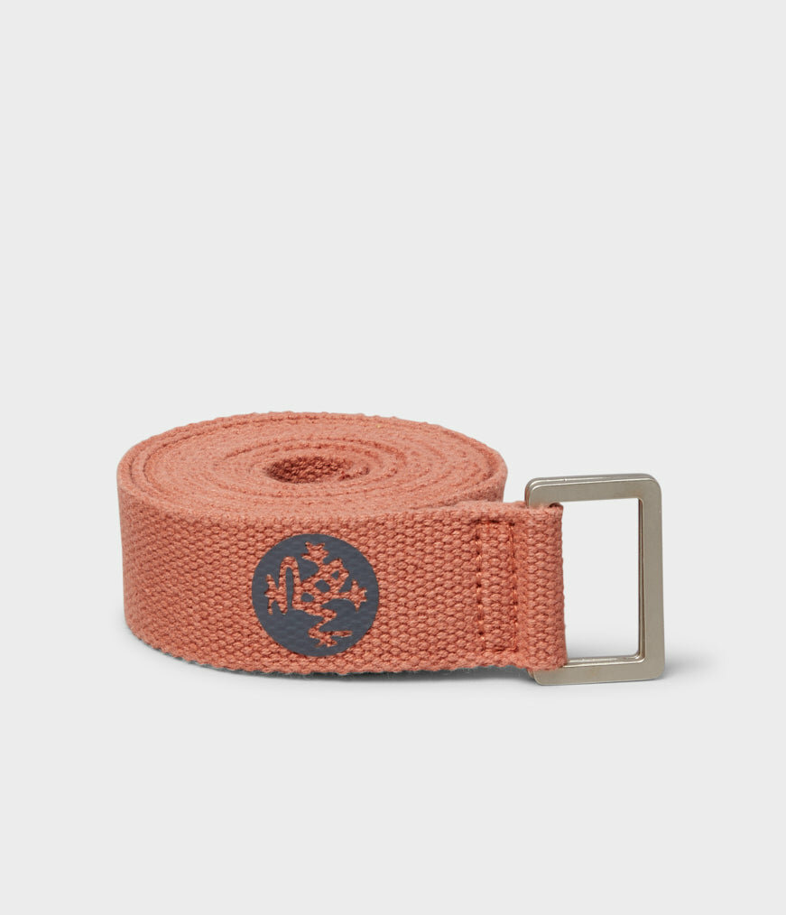 Ремень для йоги Manduka Unfold Yoga Strap 244*3,2 см - Clay