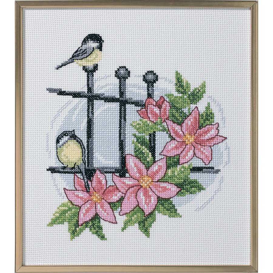 Набор для вышивания Птицы 33 х 37 см PERMIN 90-0410