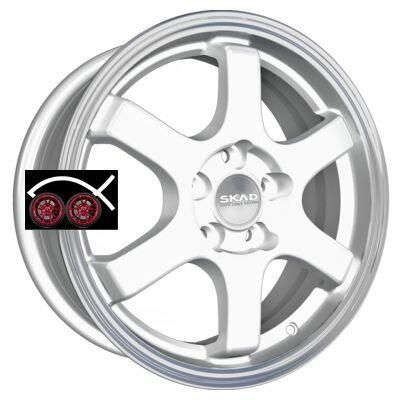 Колесный диск СКАД Киото (КЛ249) 6x15 4x98.0 ET38 D58.6 белый