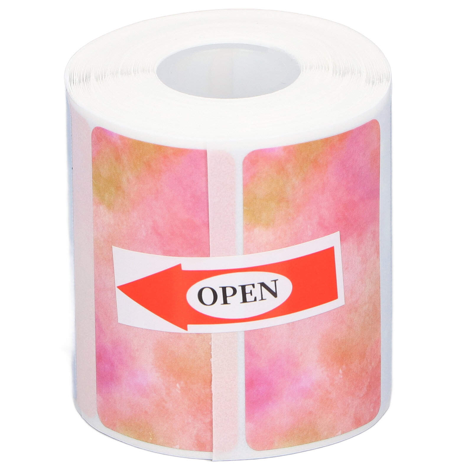 Рулон Термобумаги 310 Листов 40x20 мм 4 Рисунка Бумага Для Печати Без Чернил с Обратной Клейкой Стороной В Виде Звезды