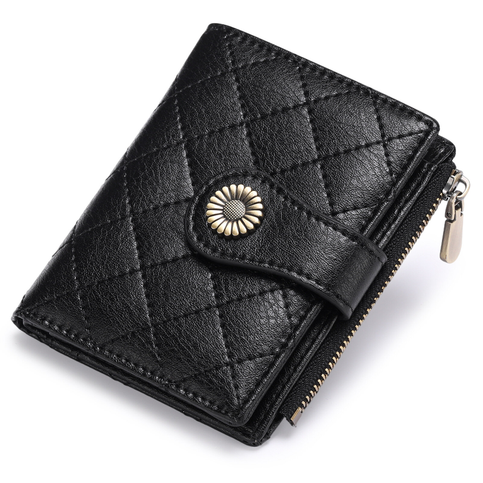 Мини-кошелек "Шанель" с молнией – компактный аксессуар из PU-кожи