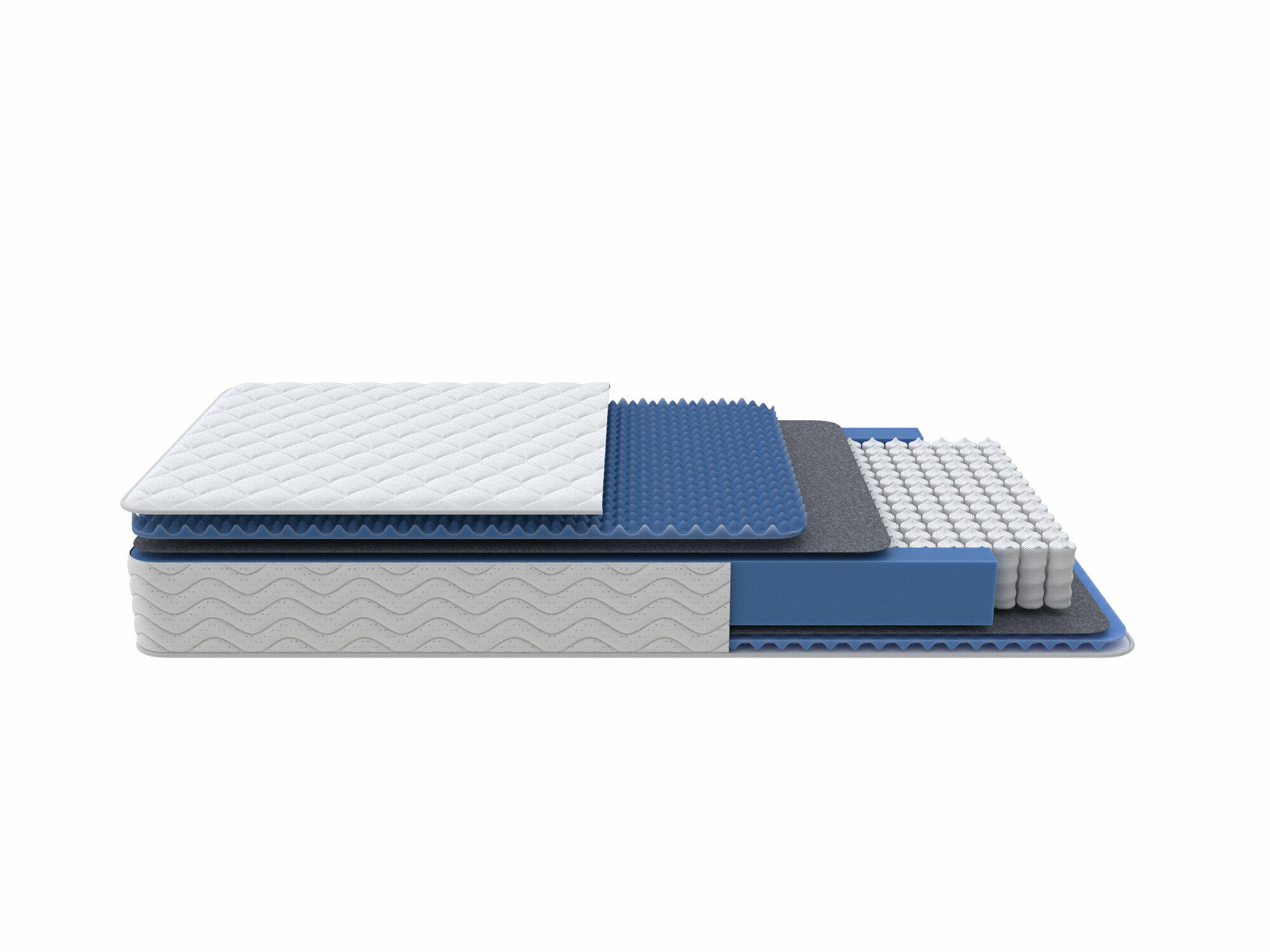 Матрас Бата-М Start, беспружинный, ортофом ST1825, EVS500, 120x200