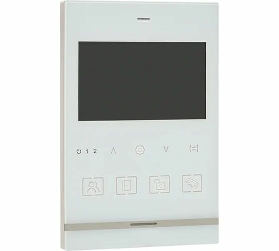 Видеодомофон EKF IPV-01 белый 4 TFT 4пр. 2 канала IP20 int-ipv-01