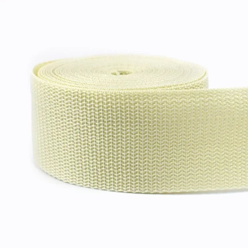 Meetee полипропиленовая нейлоновая лента 20-50 мм 5 метров 29Beige, 50mm