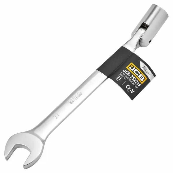 Ключ рожково-торцевой шарнирный 21мм JCB