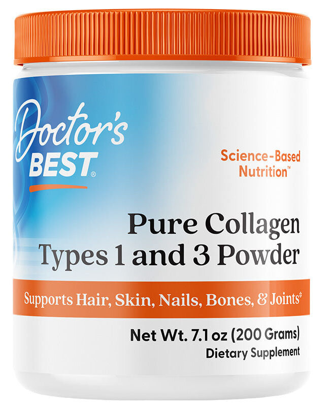 Доктор бэст коллаген 1 и 3 типа порошок 200 гр порошок