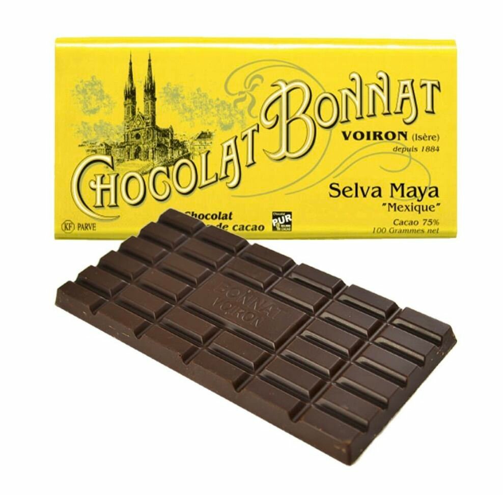 Французский темный шоколад SELVA MAYA BONNAT