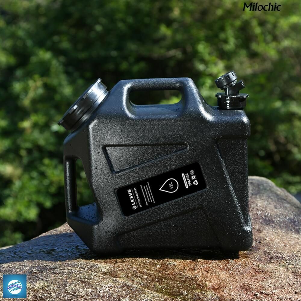 12-литровый походный контейнер для воды с резервуаром для хранения воды для кемпинга и пешего туризма