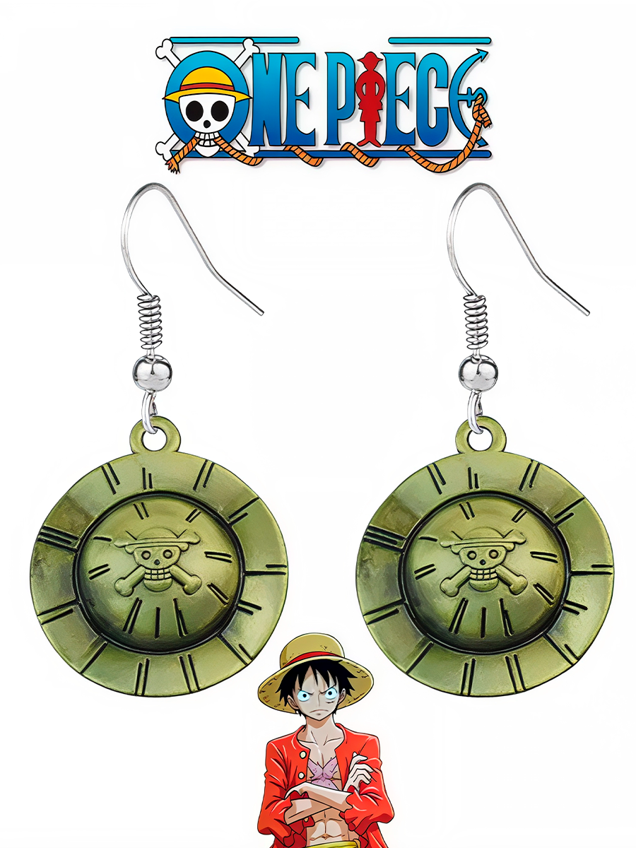 Серьги клипсы One Piece