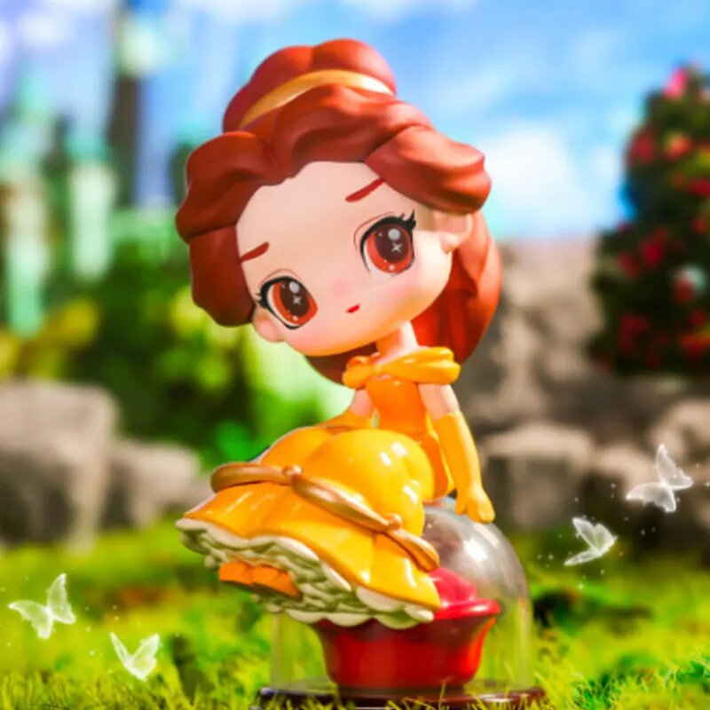 Фигурки Disney Fairy Tale Town Bandai open box to confirm