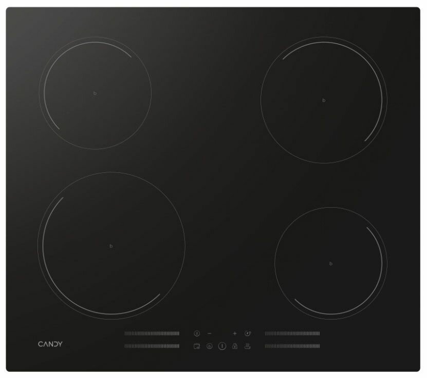 Встраиваемая индукционная варочная панель Candy CI642MCBBRU, Индукционный нагрев