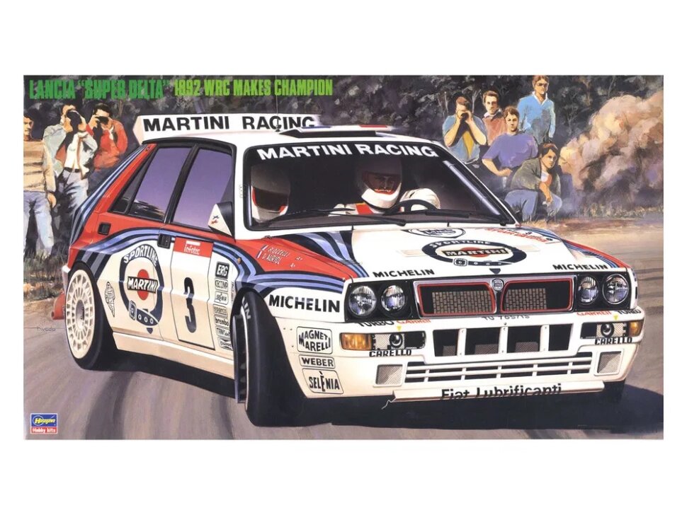 Сборная модель автомобиля LANCIA SUPER DELTA 92WRC (1/24) 25015 Hasegawa H-CR15