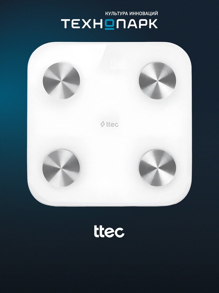 Напольные весы TTEC Sensi Smart Scale белый (2AT01)