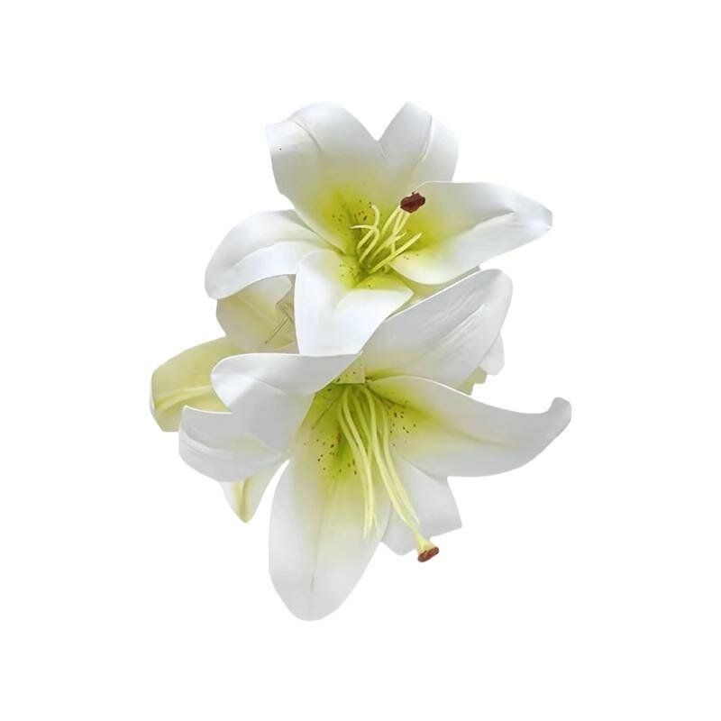 Декоративный элегантный цветочный причесок для женщин в китайском стиле цветочный когтей уникальный аксессуар для ежедневного использования, Белый