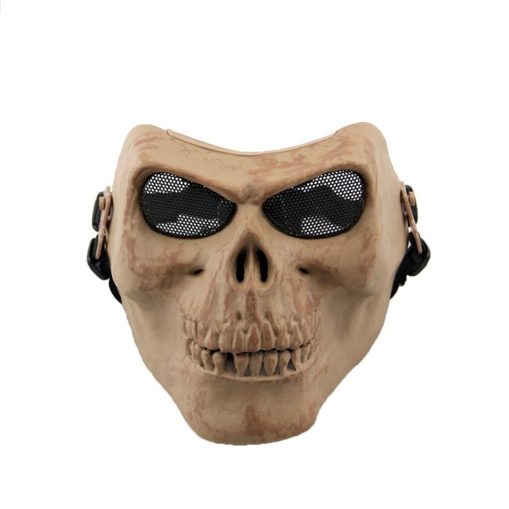 1ШТ Маска Черепа на Хэллоуин для вечеринок на открытом воздухе и реквизит для фильмов, принадлежности для украшения помещений, путешествий на открытом воздухе, пеших прогулок