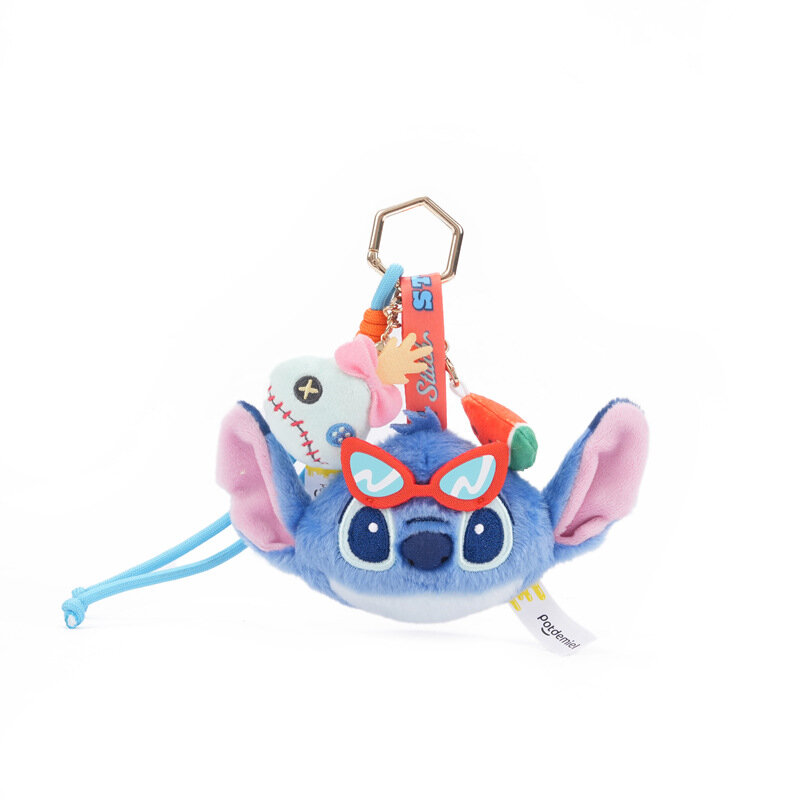 Официальная плюшевая игрушка Диснея Стич, подвеска, плюшевая игрушка Стич, подвеска для сумки, аксессуар Лило и Стич