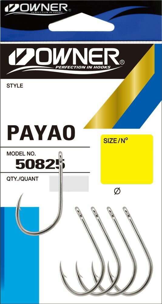 OWNER Крючок Payao nickel №4/0 5шт