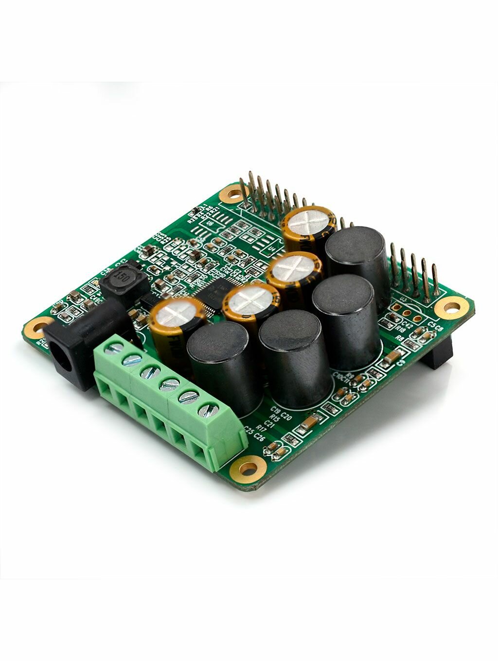 ЦАП аудиоусилитель HiFi TAS5713, для RaspberryPi, встроенный усилитель, 25Вт