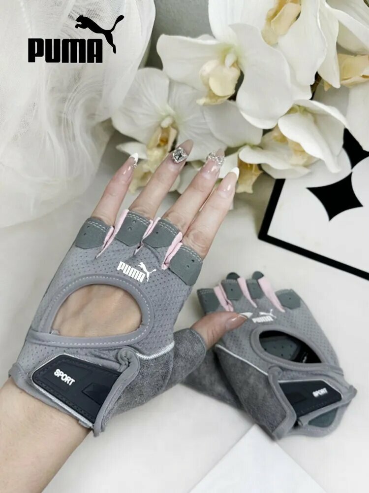 PUMA Перчатки для фитнеса, легкой атлетики, размер: M