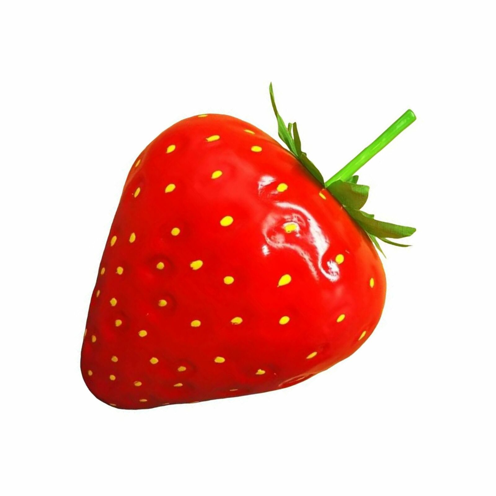 Реалистичная модель клубники из пенопласта для декора и вечеринок