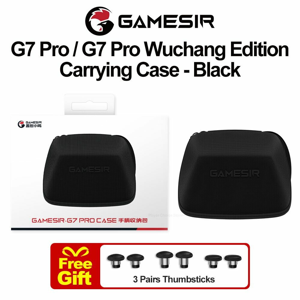 GameSir G7 Pro Carrying Case для G7 Pro Аксессуары Wuchang Edition с 3 парами сменных джойстиков Геймпадом и удобной сумкой