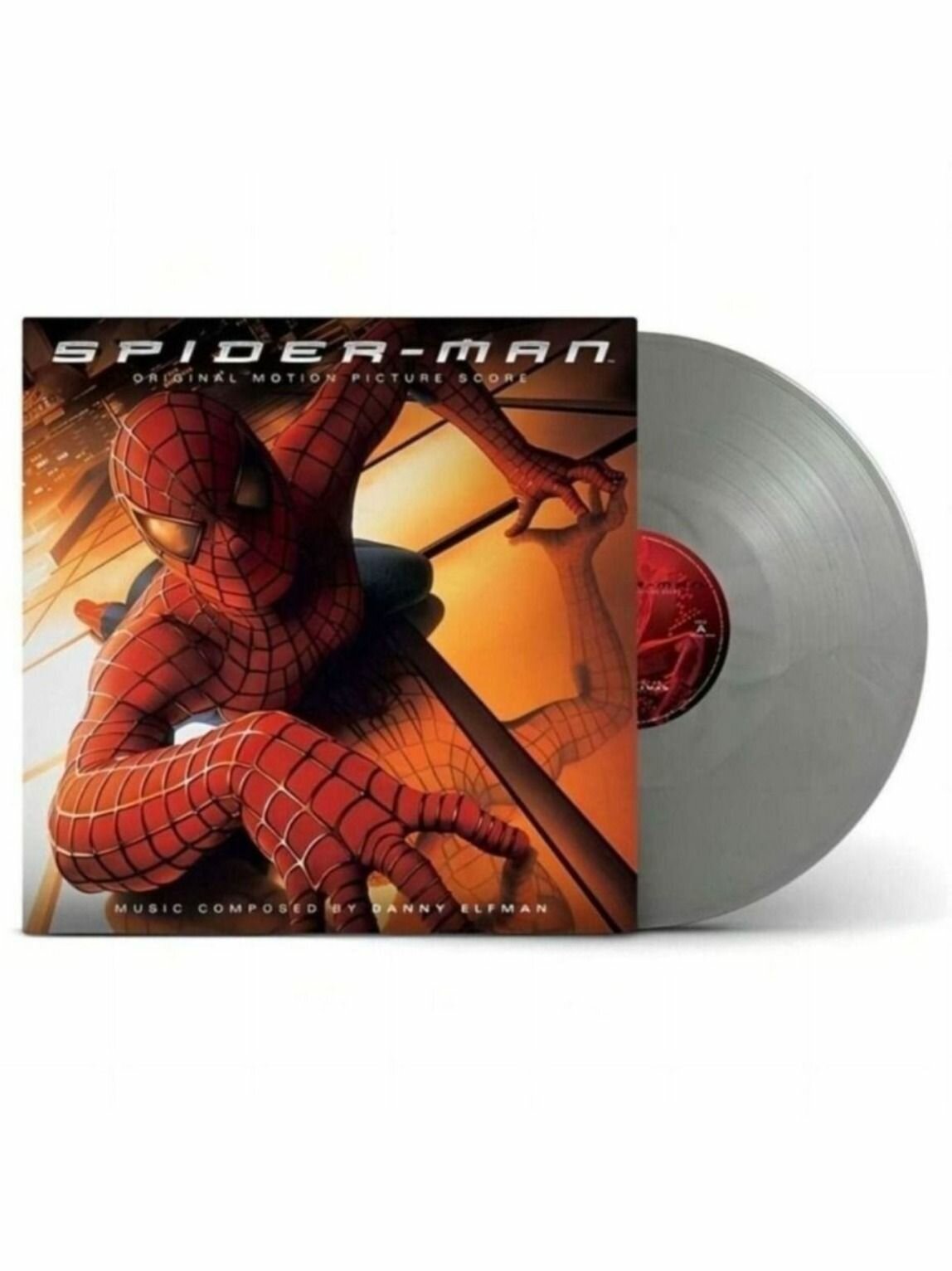 Виниловая пластинка Danny Elfman - Spider-Man LP, 20th Anniversary Limited Edition, Silver vinyl, Ori*inal