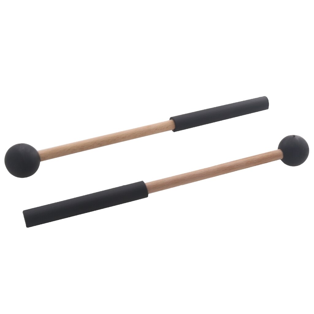 2шт Эфирная Голень Маленькие Музыкальные Барабанные Палочки Колокольчик С Круглой Головкой Молоток Деревянный Барабанный Молоток Палочка Для Выступлений Аксессуар