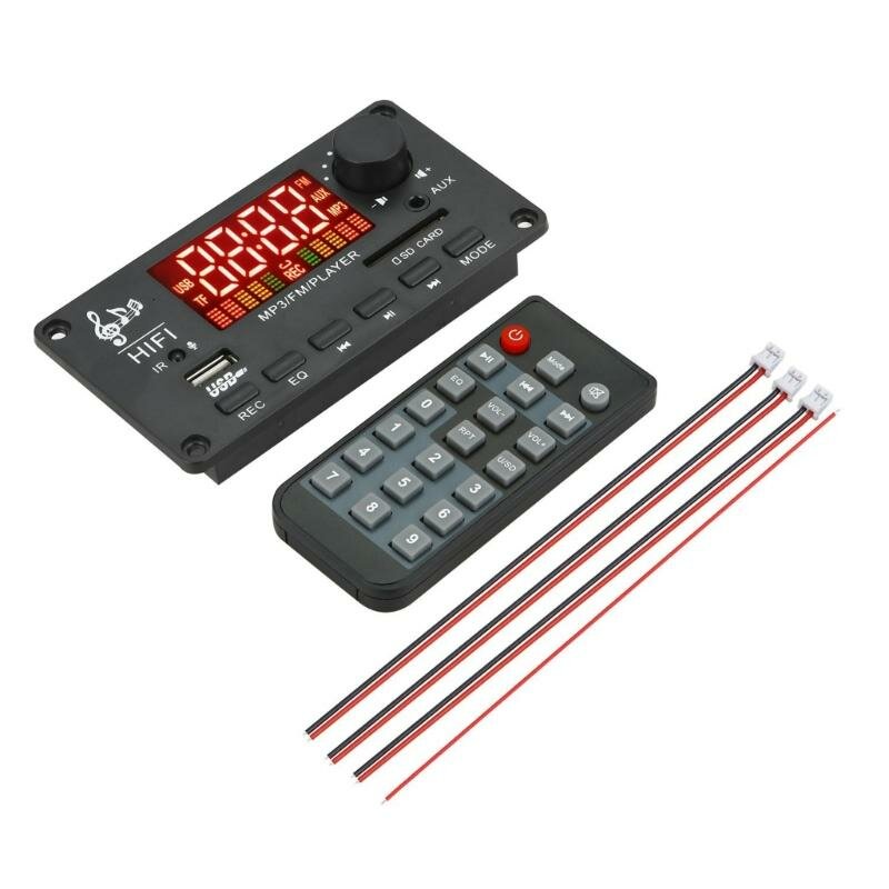 Беспроводная MP3-плата декодера с FM-радио, 2
