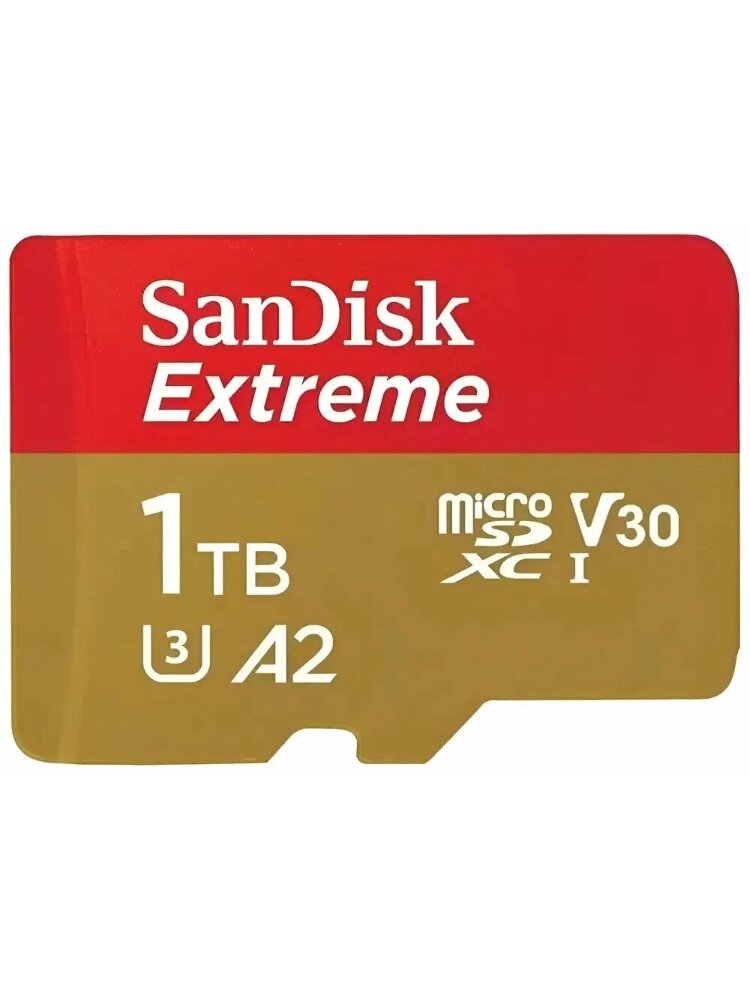 Карта памяти SanDisk MicroSDXC 1 Tb Extreme - micro sd 1Tb V30