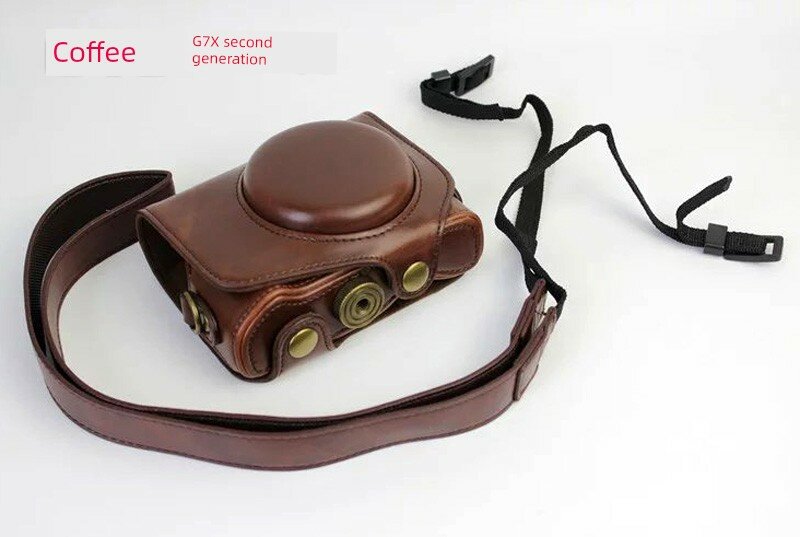 Кожаный чехол для фотоаппарата Canon G7X3 G7X III G9X G7X MARK II 2-го поколения, защитный кейс для фотосъемки,