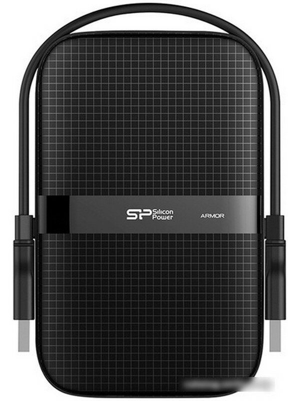 Внешний жесткий диск Silicon Power Armor A60 1Tb Black (SP010TBPHDA60SCA)