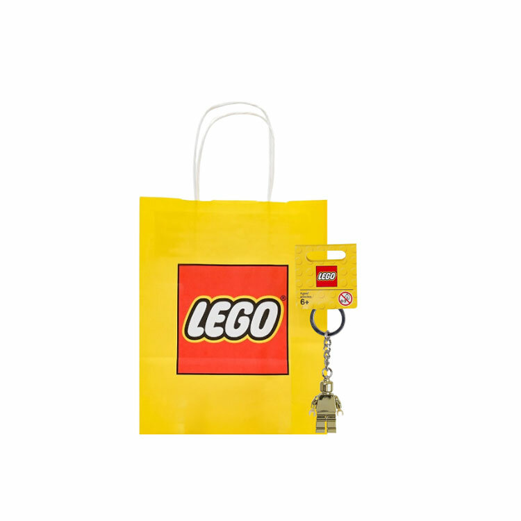 Конструктор унисекс LEGO 850807 золотая минифигурка-брелок