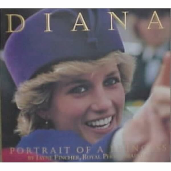Diana: Portrait of a Princess，Reprinted paperback book