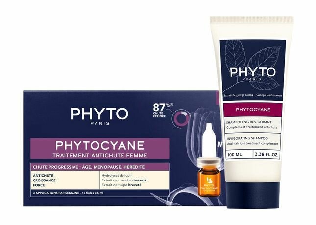 Набор против прогрессирующего выпадения волос cyane Progressive Anti-Hair Loss Set for Women