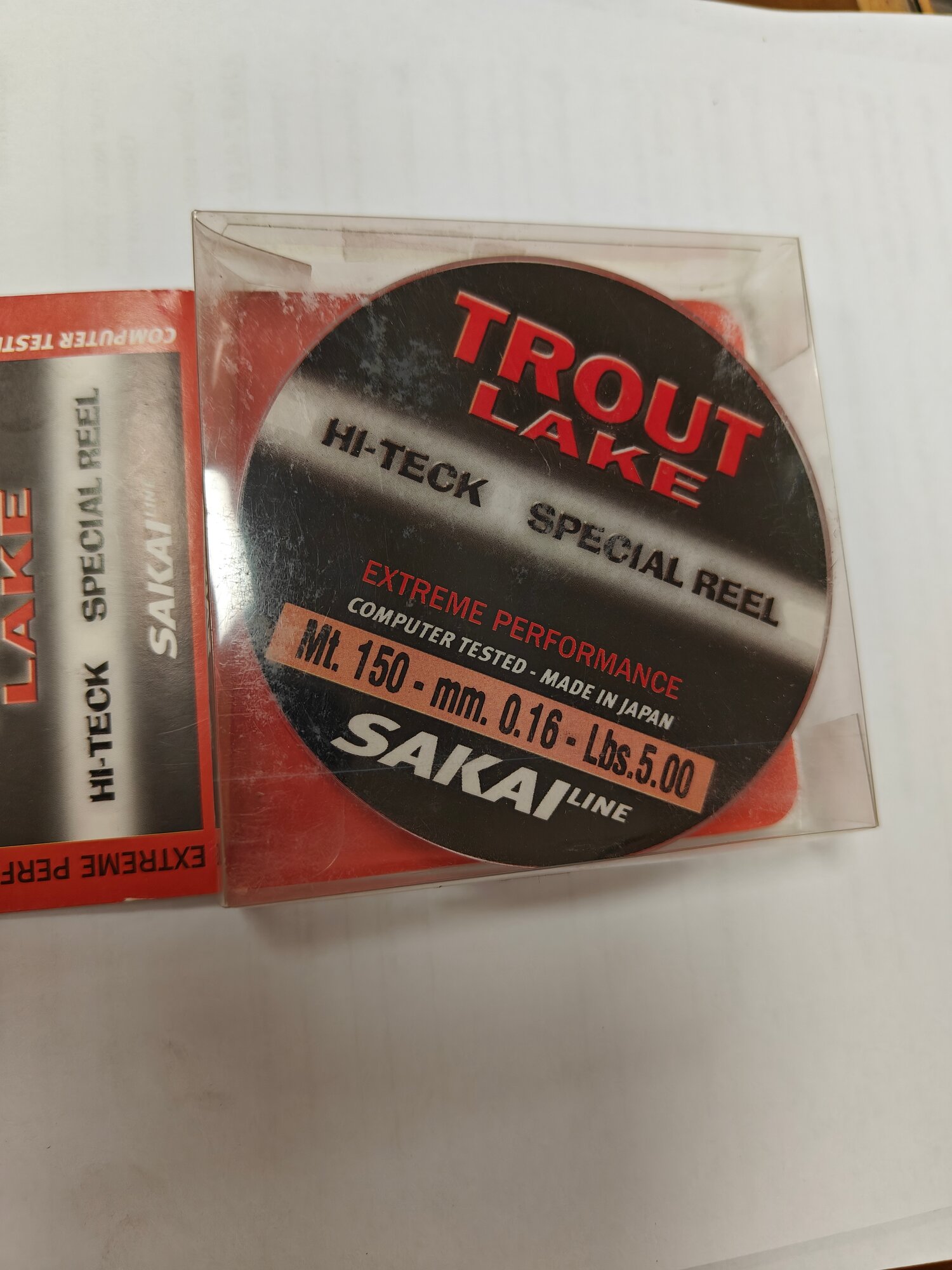 Леска Olympus «TROUT LAKE» SAKAI line HI-TECK special reel (150m/0.16mm/5.0Lbs)