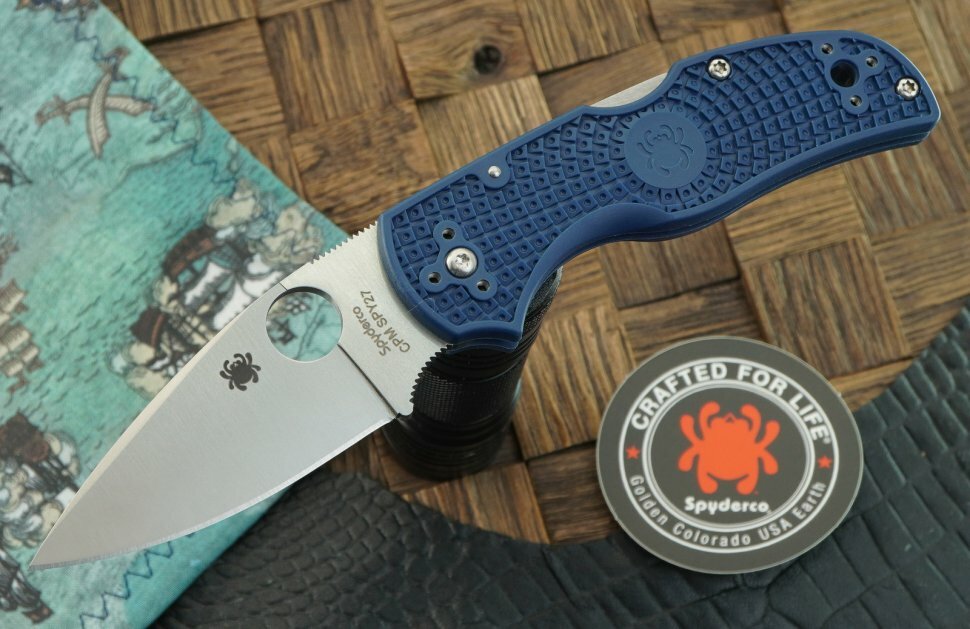 Складной нож Spyderco Native 5 Blue Frn CPM SPY27