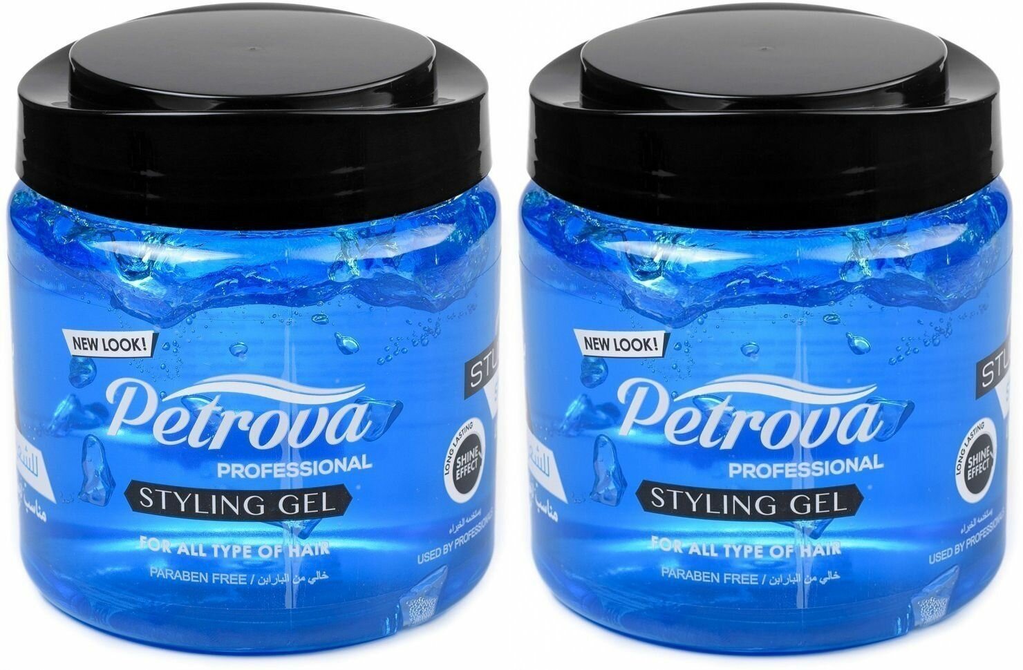Petrova Стайлинг-гель для укладки волос Сильная фиксация, 800 мл, 2 шт