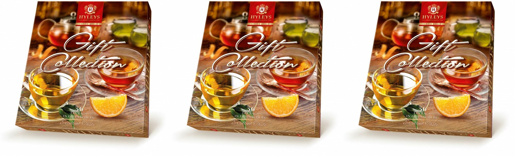 Hyleys Чай в пакетиках Gift collection , 36 пакетиков, 3 уп.
