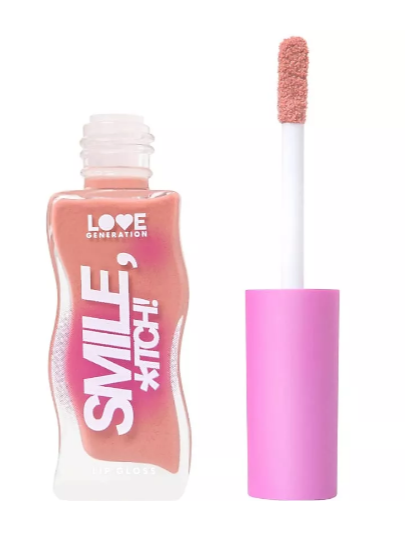 Блеск для губ Love Generation Smile, *itch! тон 07 светлый бежевый, 10 мл