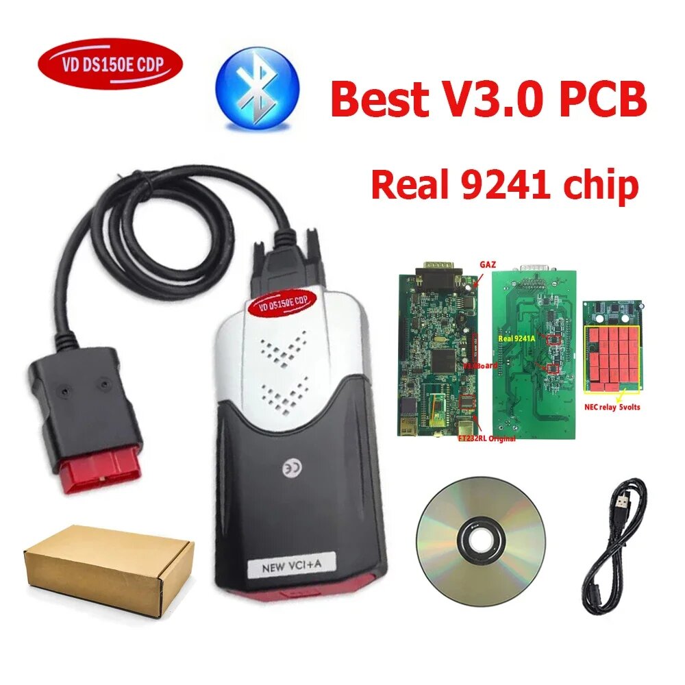 Новейший диагностический сканер OBD2 V3.0 2026 года с 2020.23 with Keygen, V3 new vci with BT