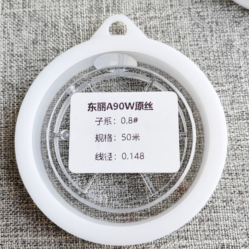 Леска Japan Toray A90W, для быстрой резки, высокое узловое натяжение, конкурентоспособная, белая прядь